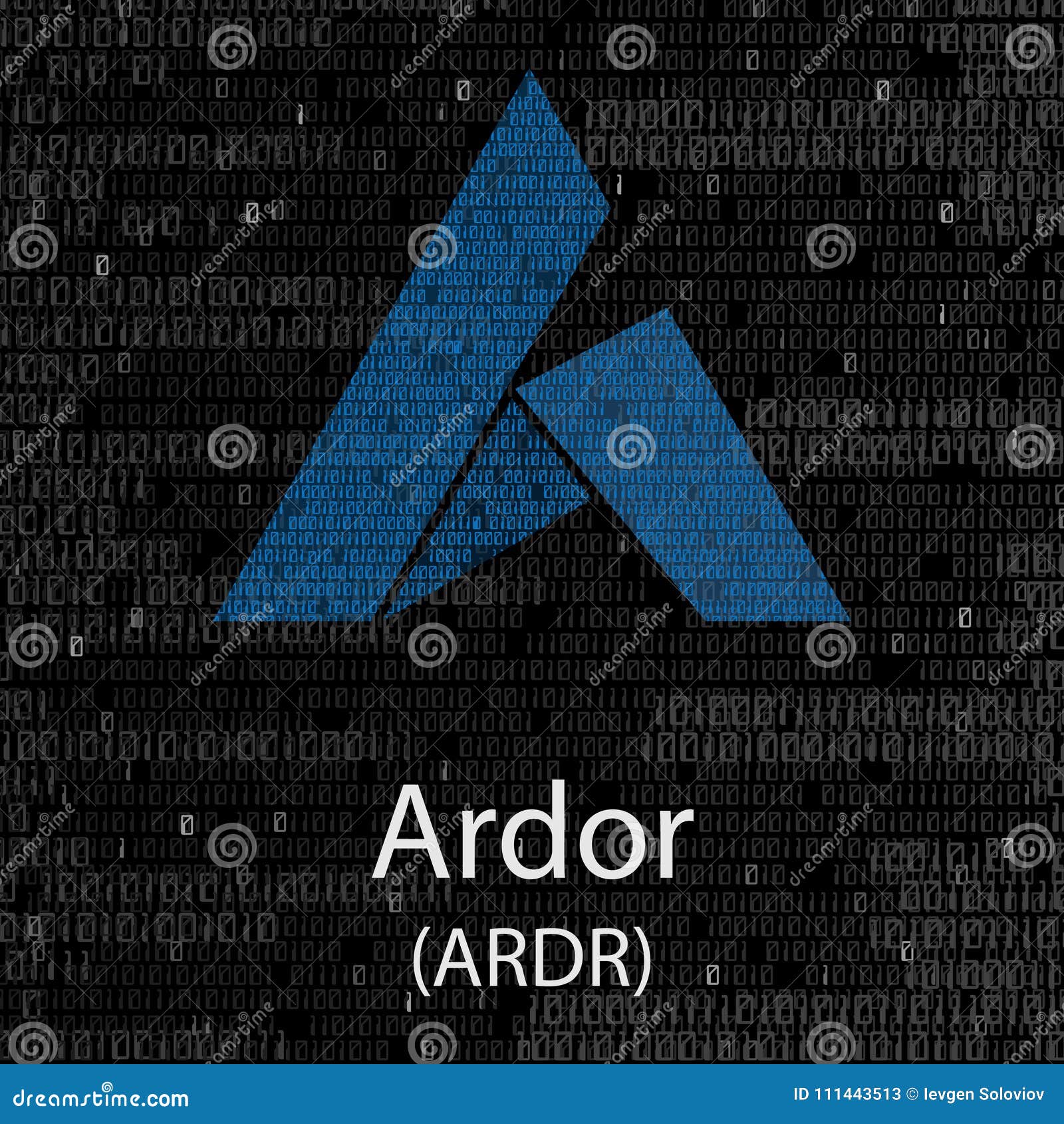 Ardor (ARDR) Accepted Here Sign Royalty-Free Illustration ...