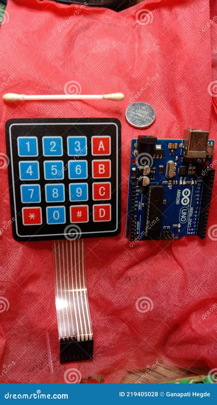 Microcontroller Board Connects To An Electronic Project Programmable Microcontroller Board