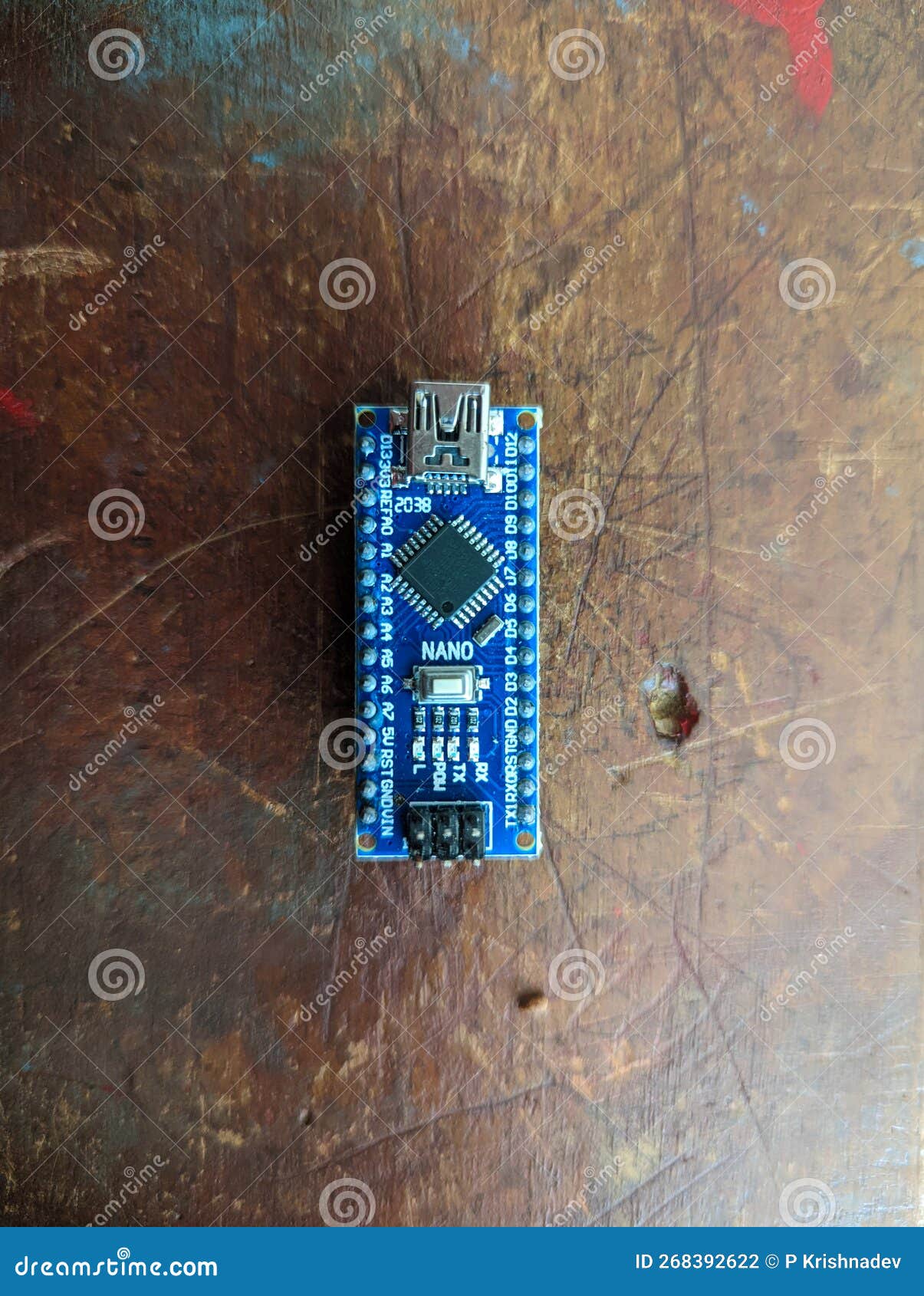 Arduino Nano With Arduino Cable Used In Arduino Programming Arduino Nano Board With Programing