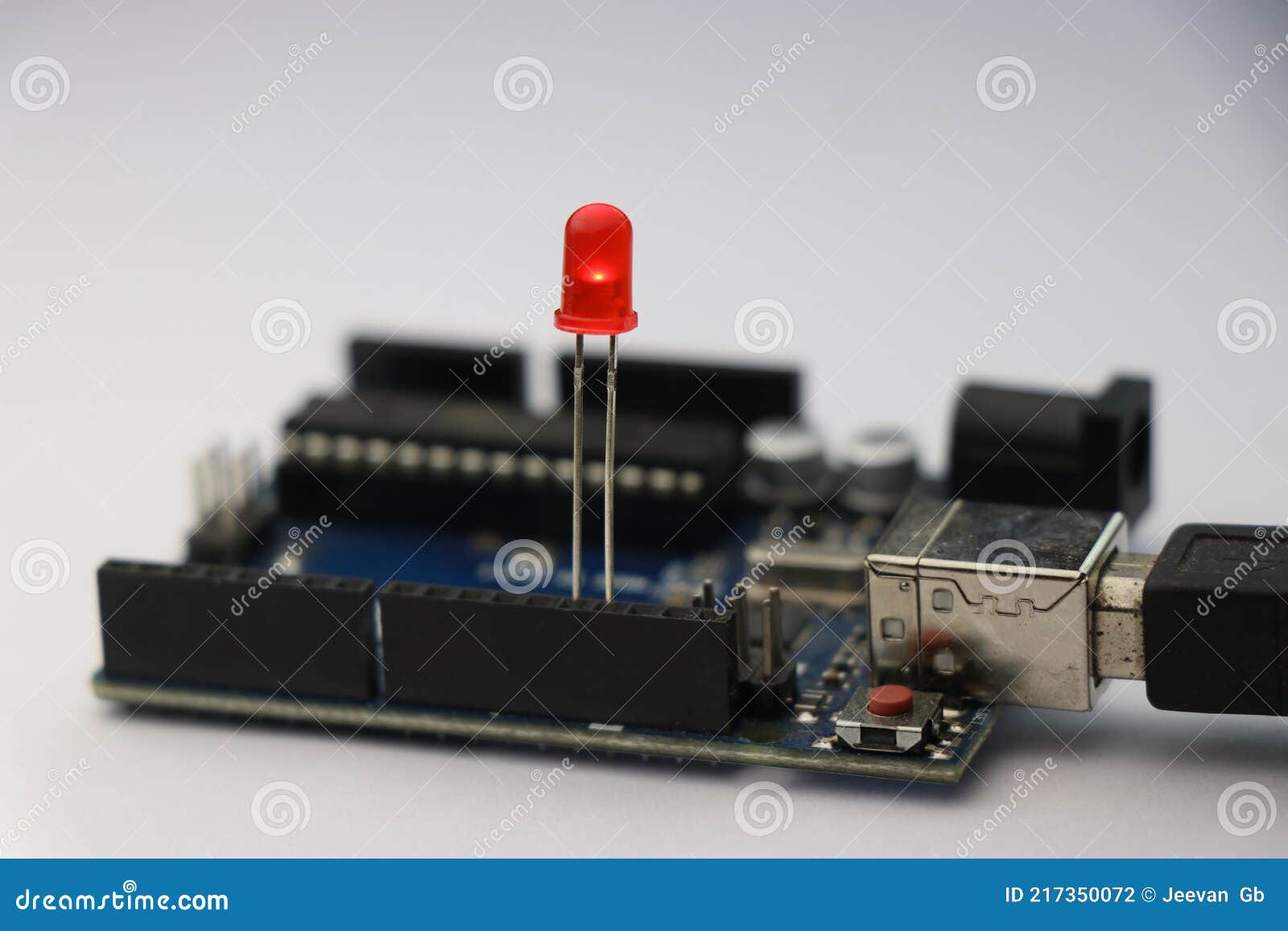 Arduino Is Open Source Micro Controller Board Used In Electronics And Robotics Project Led