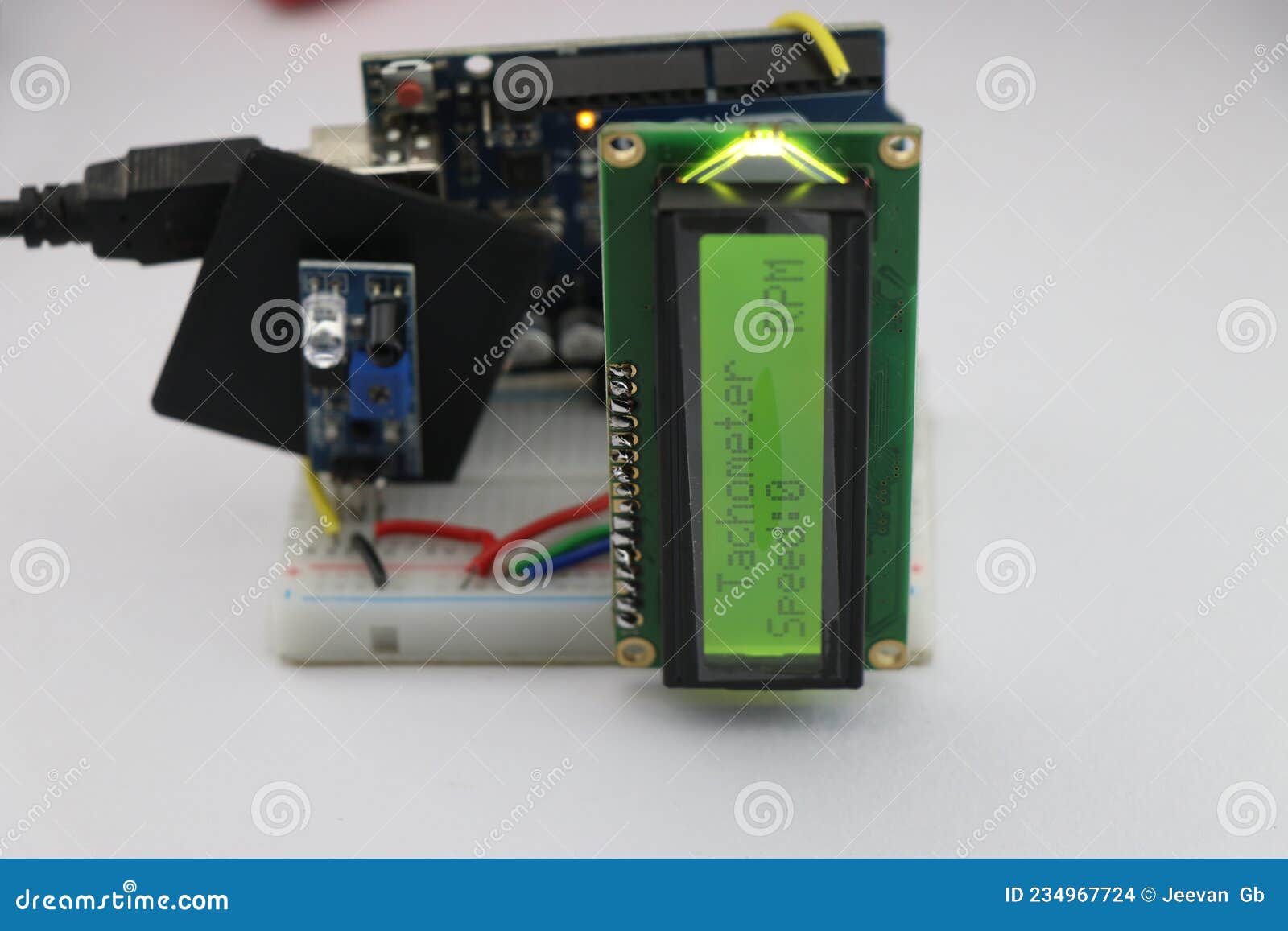 Arduino Project Made Using Micro Servo And Joystick Module With Selective Focus Innovative