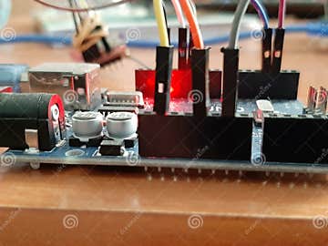 An Arduino Uno Board Micro Controller Used for Building Digital Devices ...