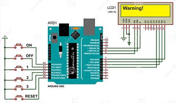 Arduino Scheme of Processing Keyboard Keystrokes and Displaying ...