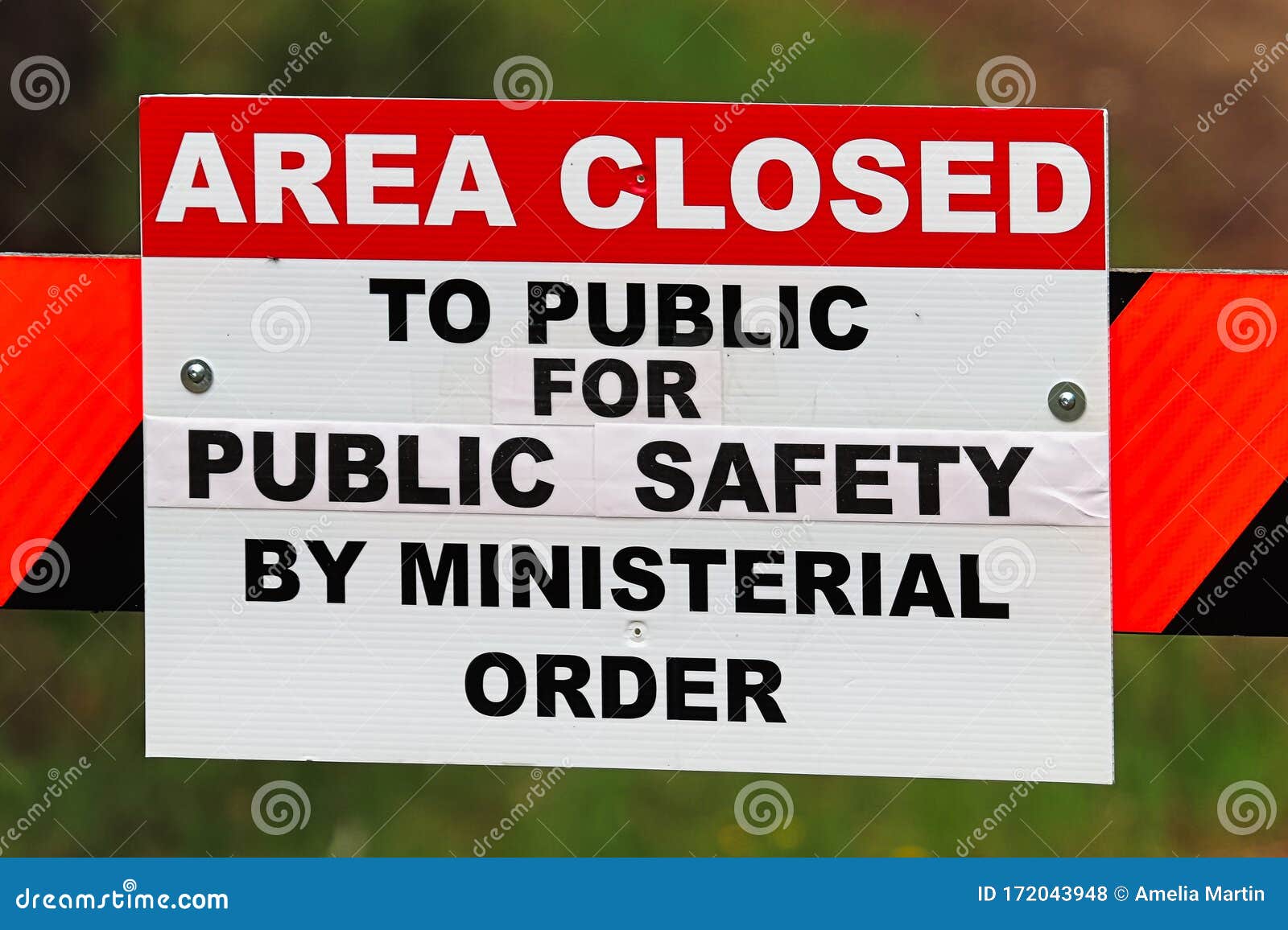 Area Closed Dangerous Mine Workings Sign Abandoned Mines In The Lake ...