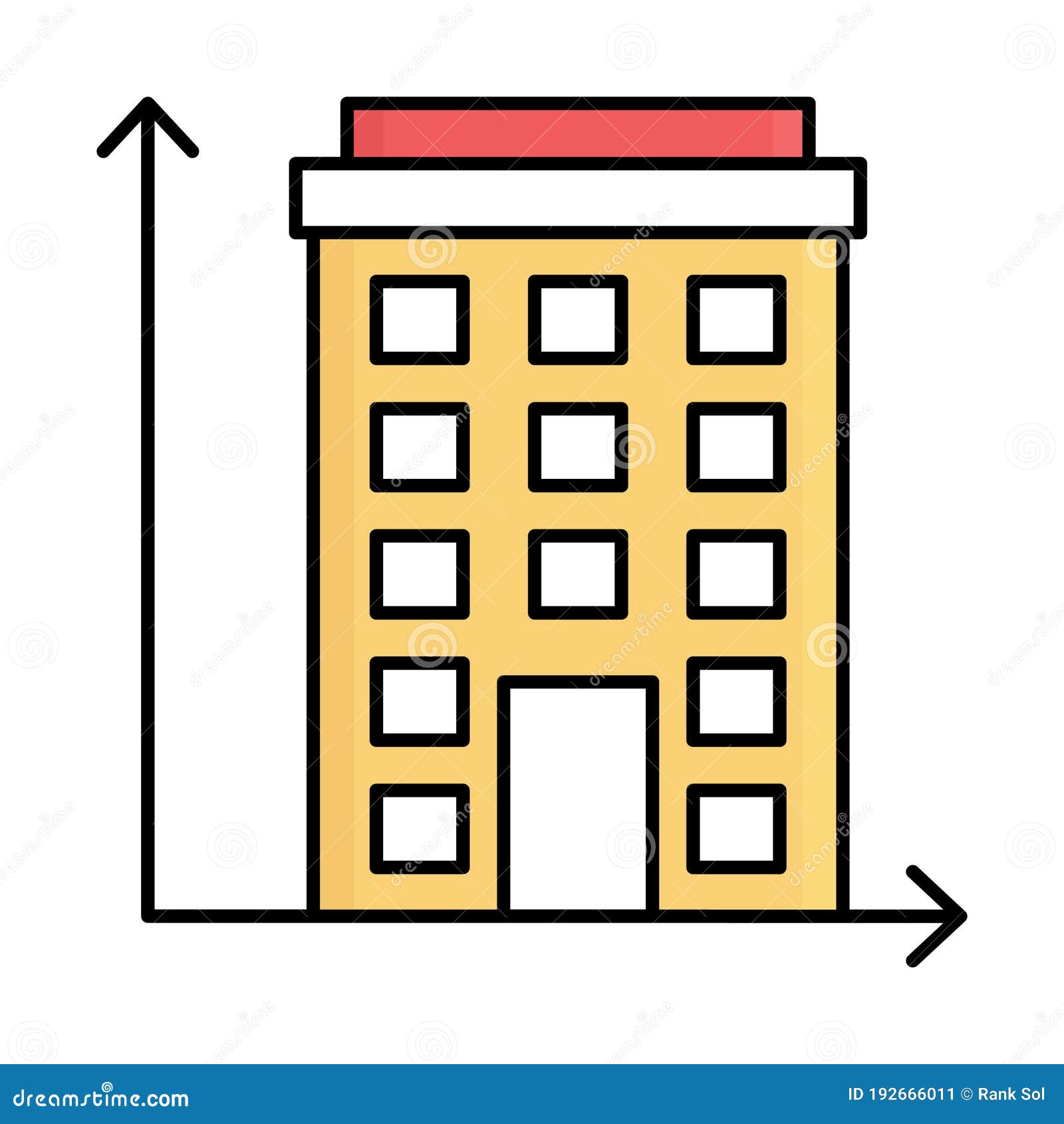 Area Fill Inside Vector Icon Which Can Easily Modify or Edit Stock ...