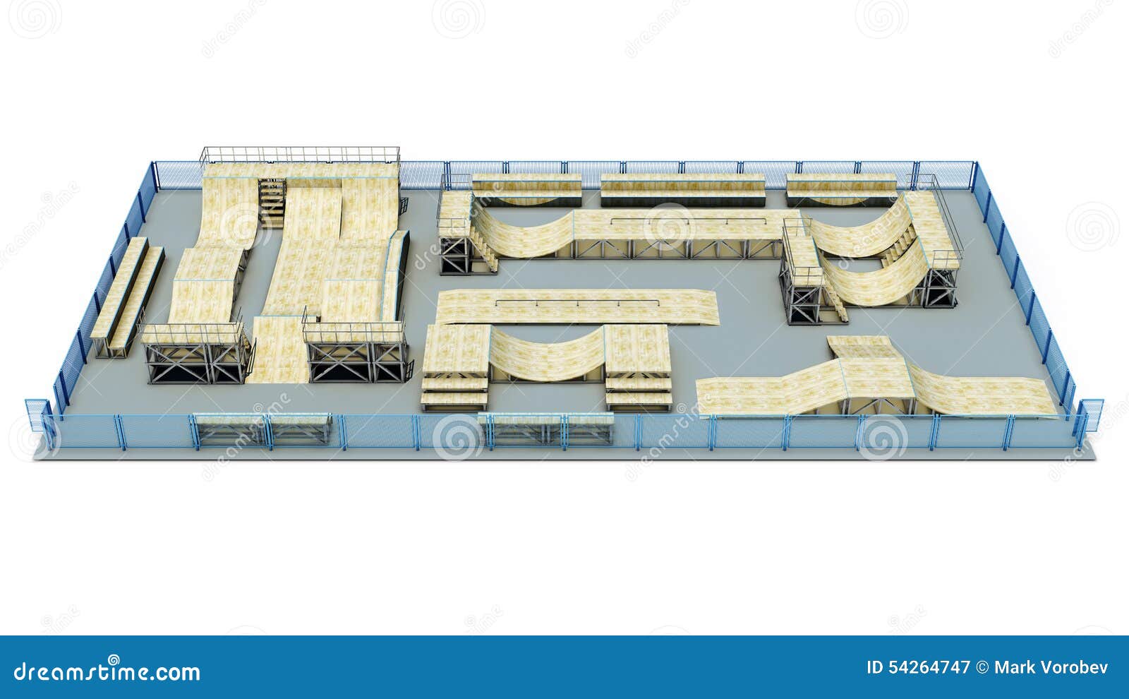 Wooden Street Ramp White Background Stock Illustrations – 38 Wooden ...