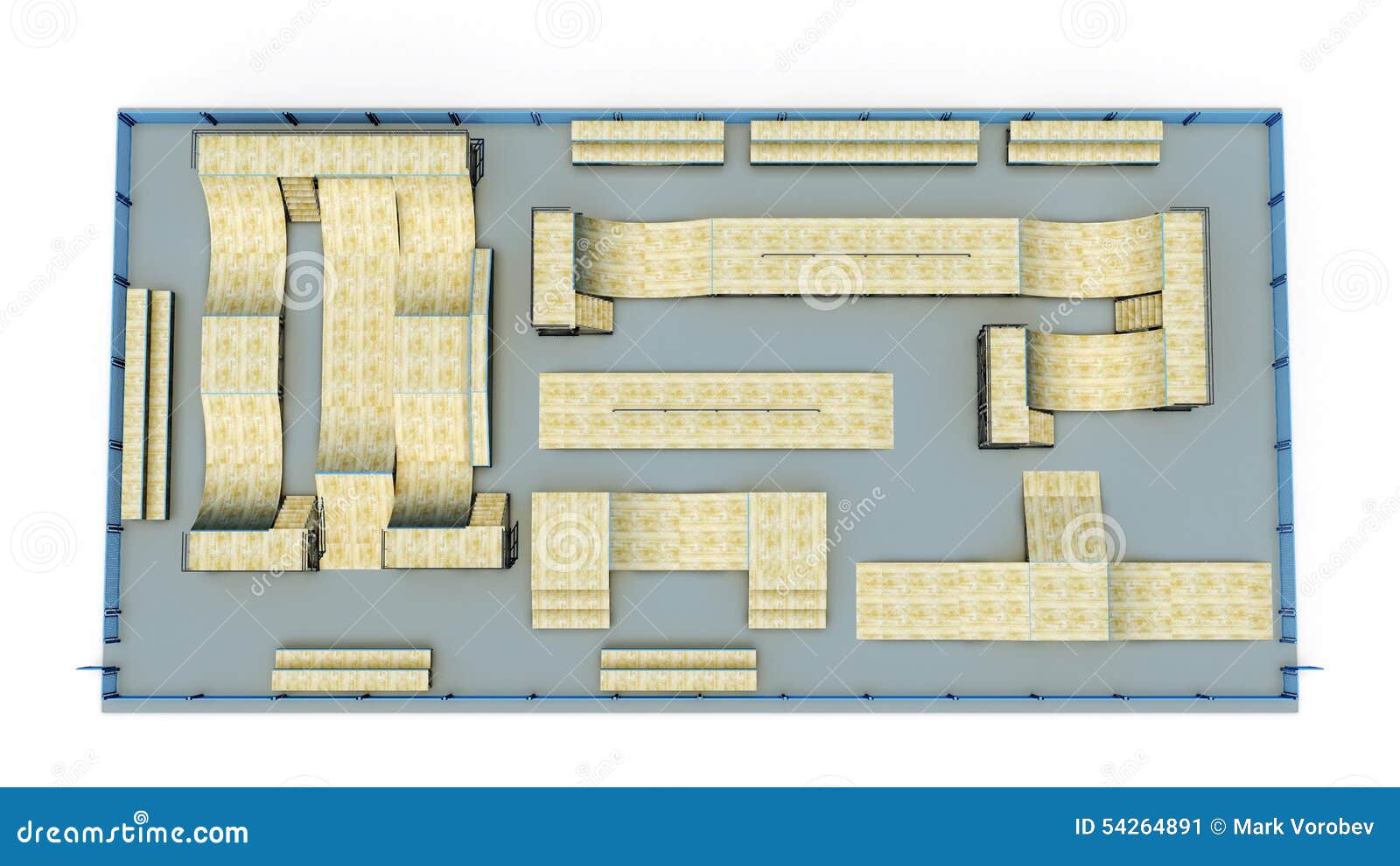 Inline Skating Word With Silhouette Cutout Cartoon Vector ...