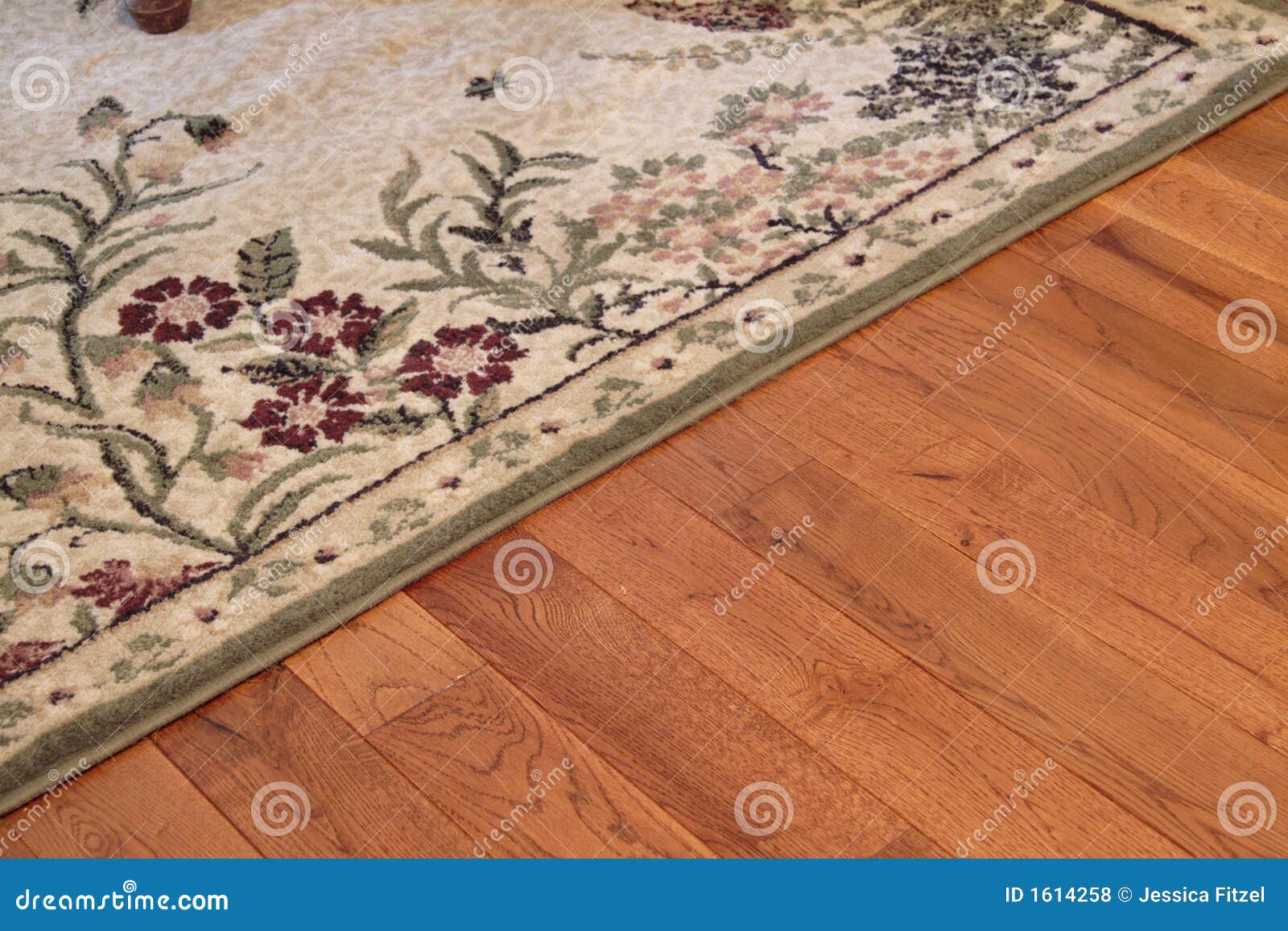 Area Rug stock photo. Image of wood, carpeting, hardwood - 1614258