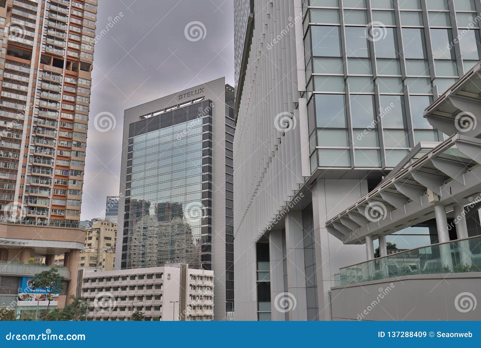 An Area of San Po Kong of Trading Area Editorial Stock Image - Image of ...