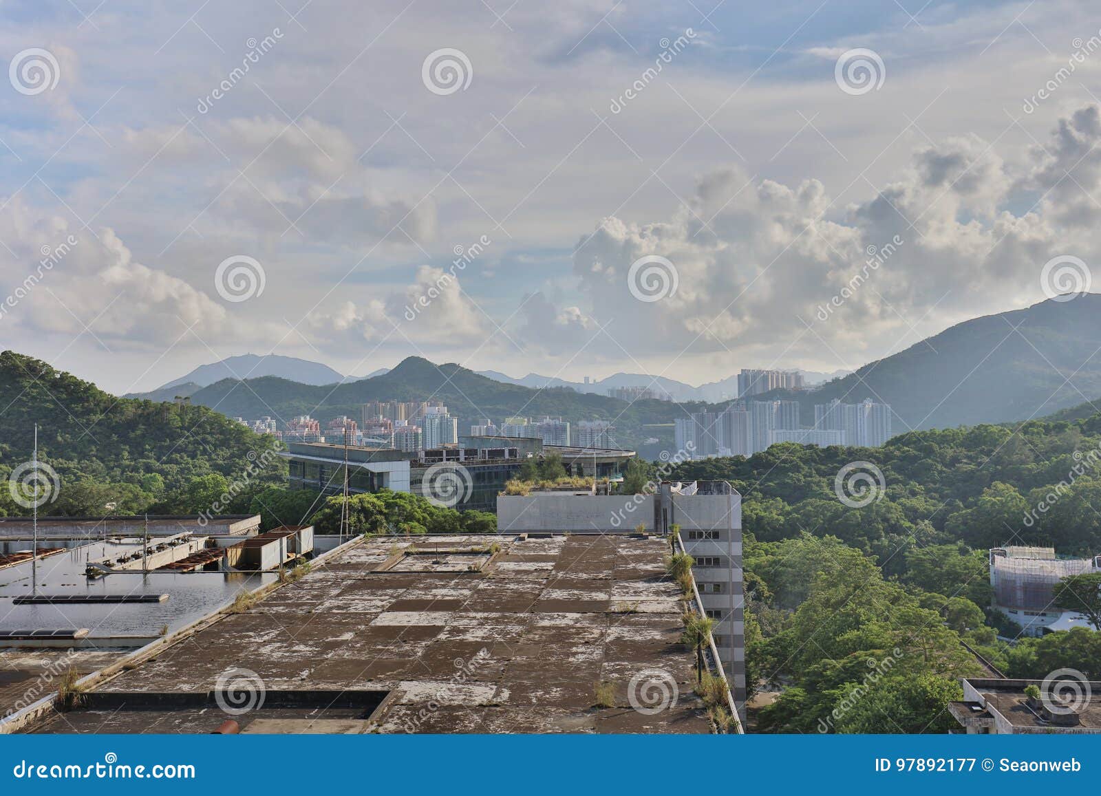 The Area of Shaw Studio at Hong Kong Stock Image - Image of film, ruins ...