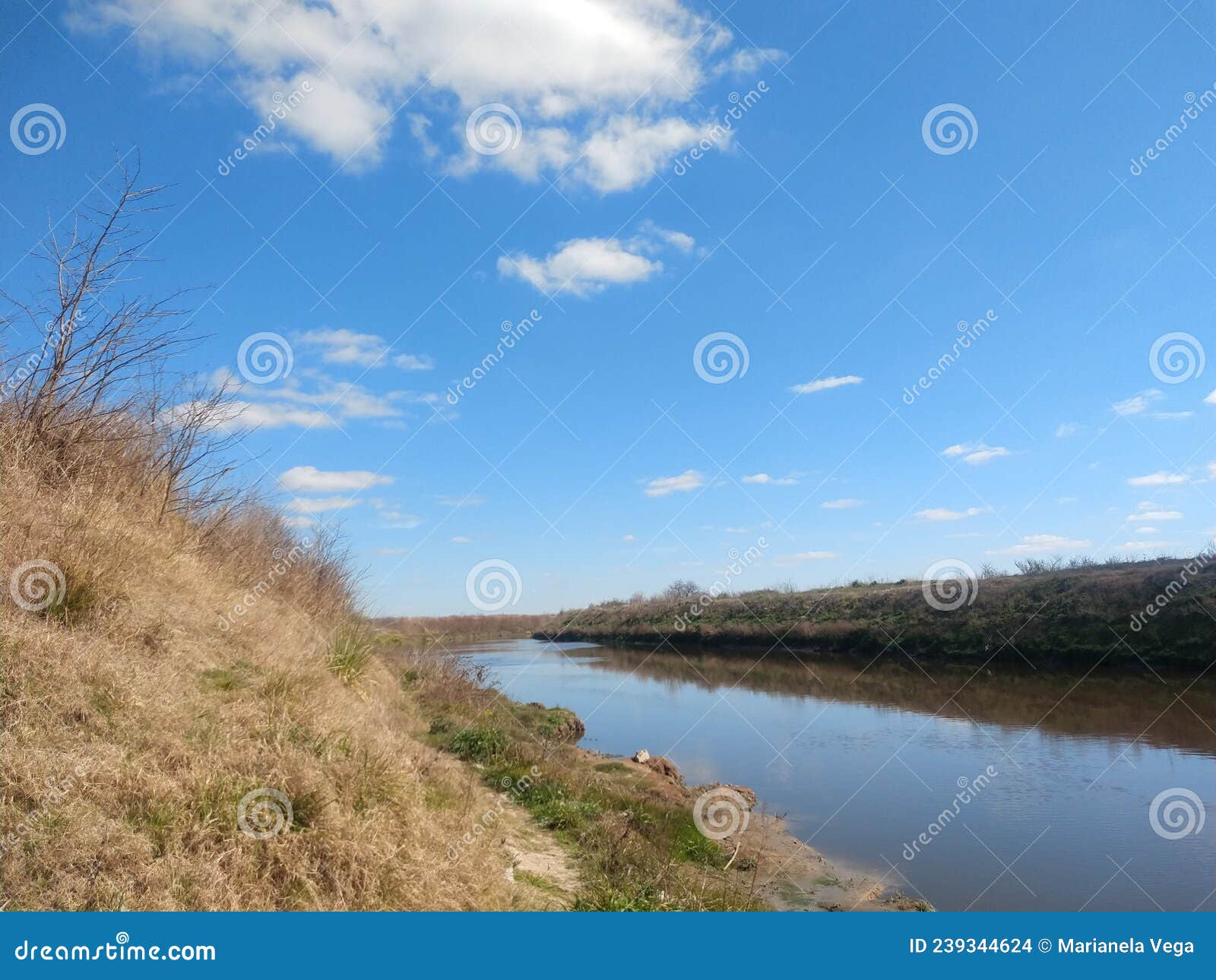 Areco river stock photo. Image of next, beauty, route - 239344624