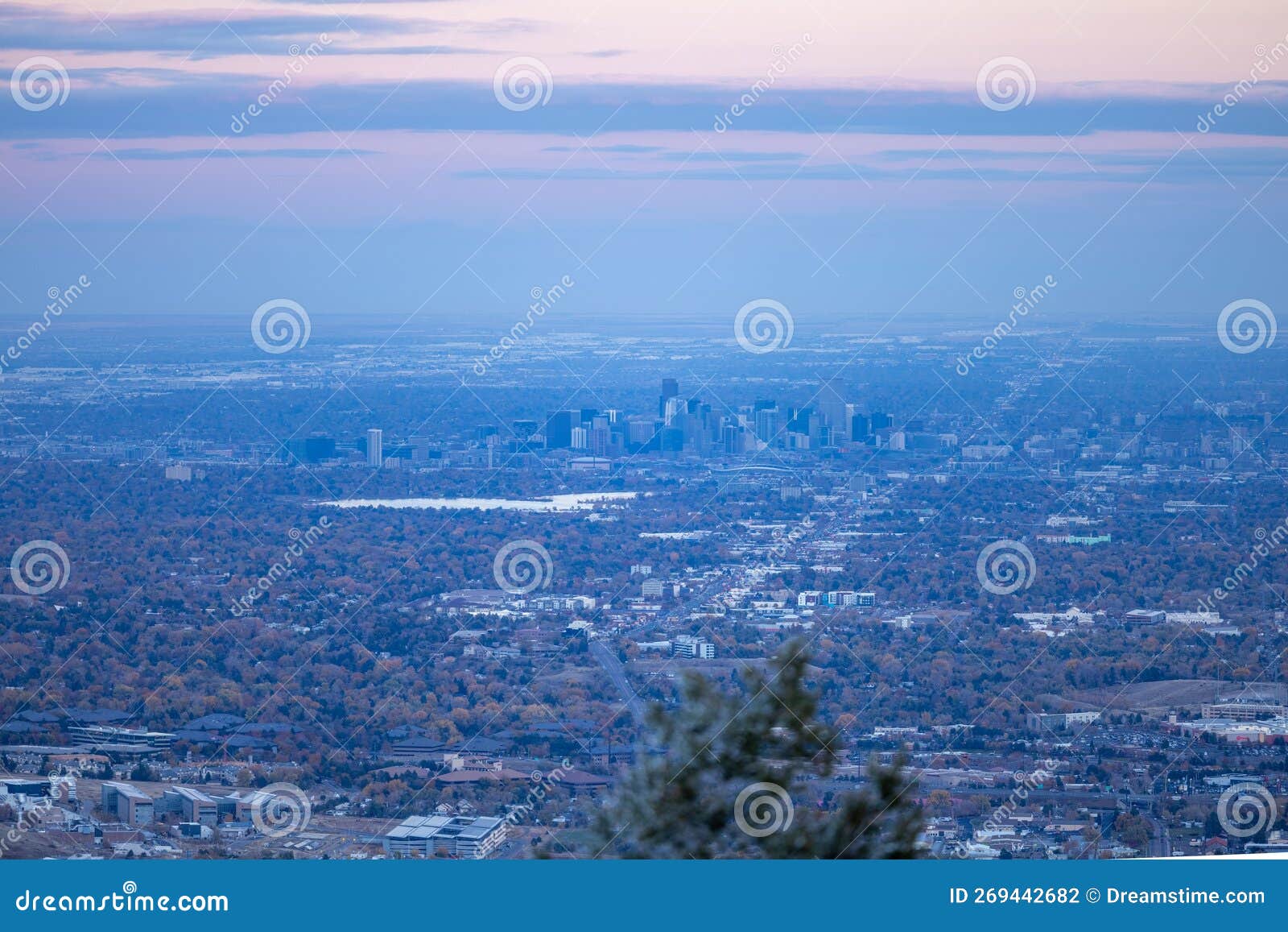 Areial View of a Town Surrounded by Rocks Stock Photo - Image of trees ...