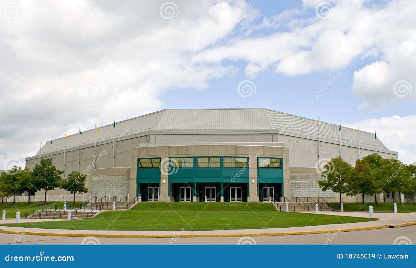 Arena stock image. Image of exit, architectural, cumulus - 10745019