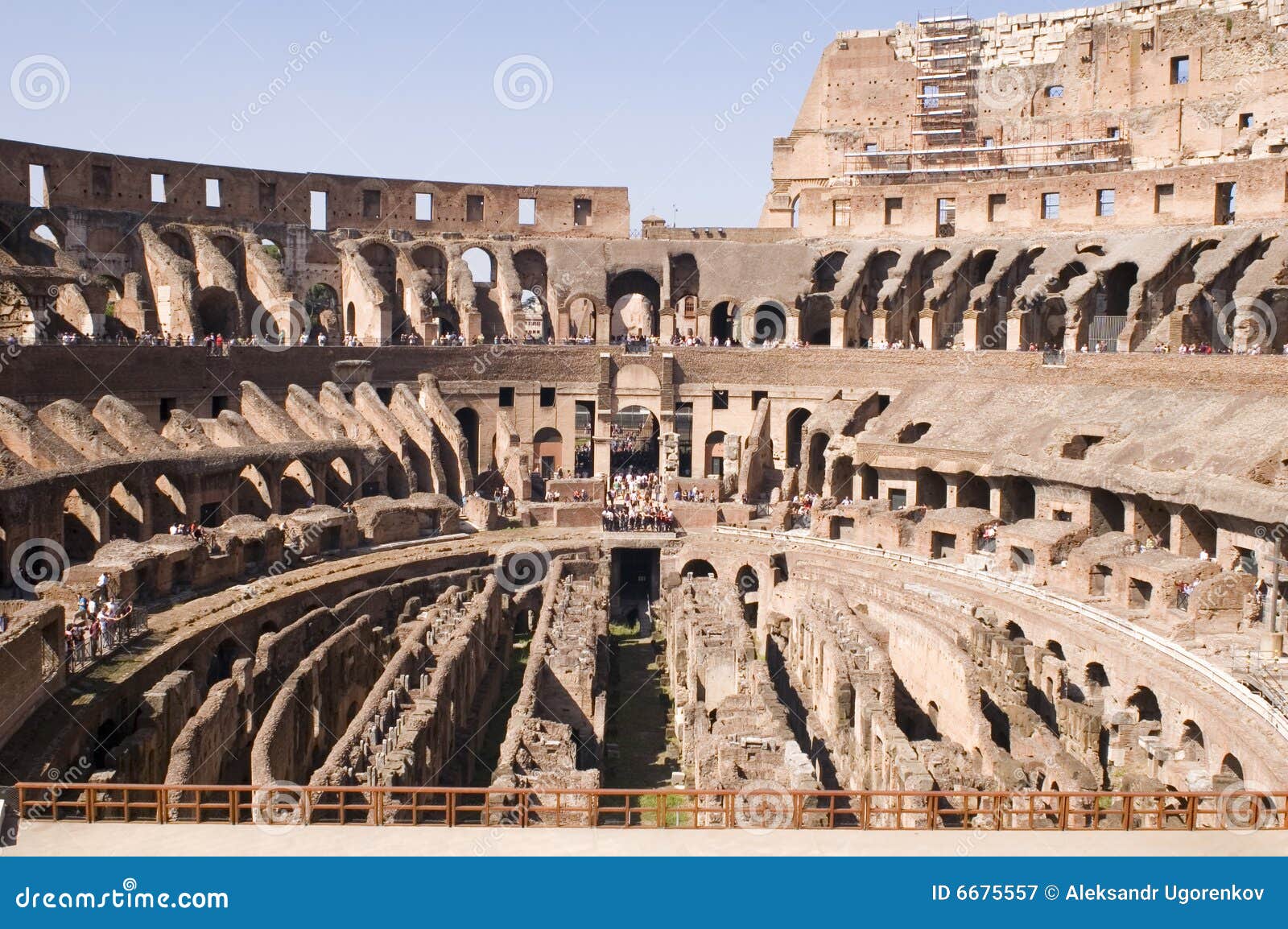 Arena Coliseum in Rome Italy Stock Image - Image of forum, building ...