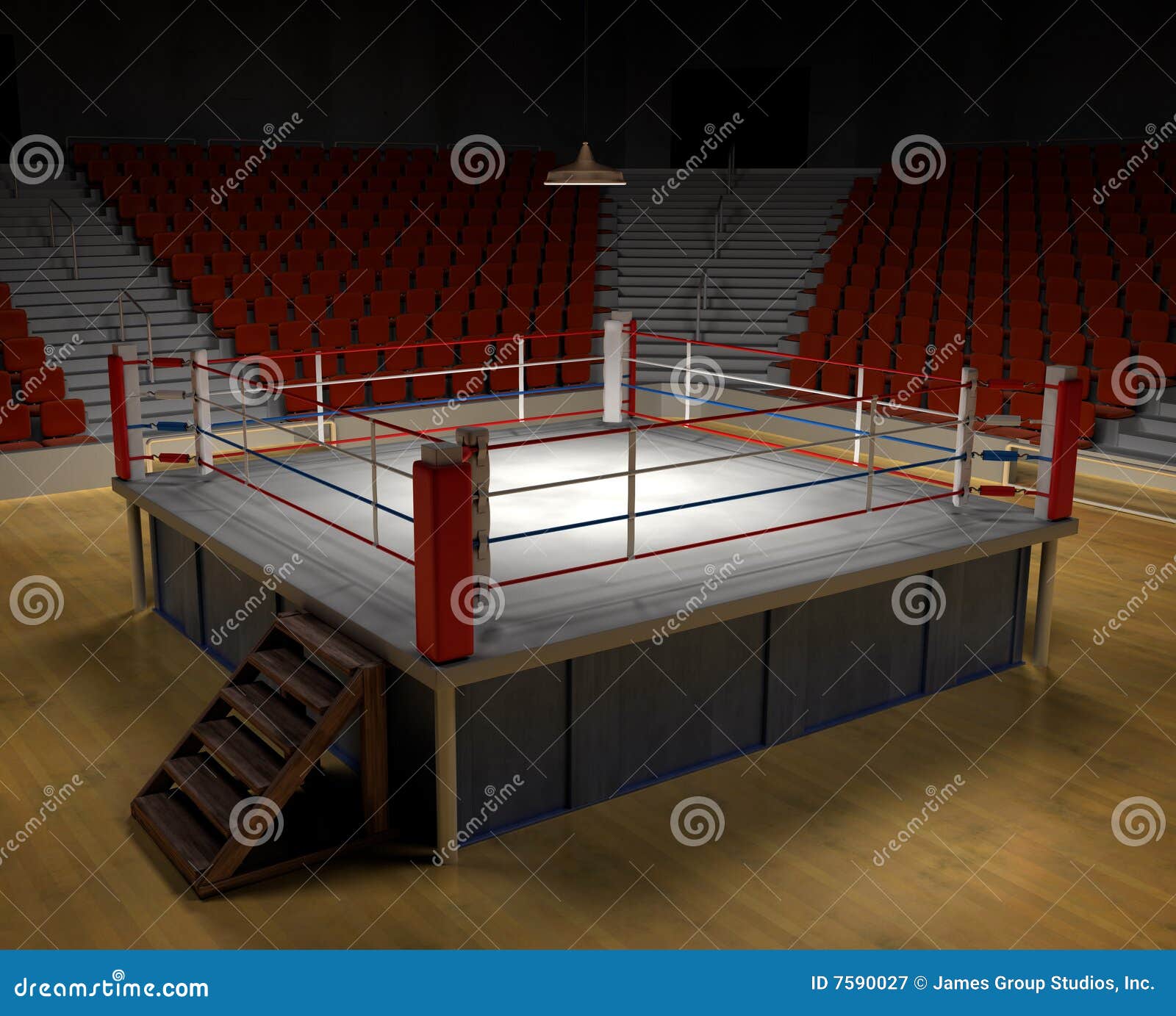 Arena de boxeo imagen de archivo. Imagen de profesional - 7590027