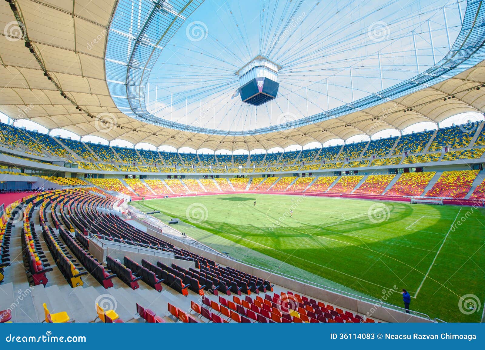 Arena Nacional, Bucarest, Rumania Foto de archivo editorial - Imagen de ...
