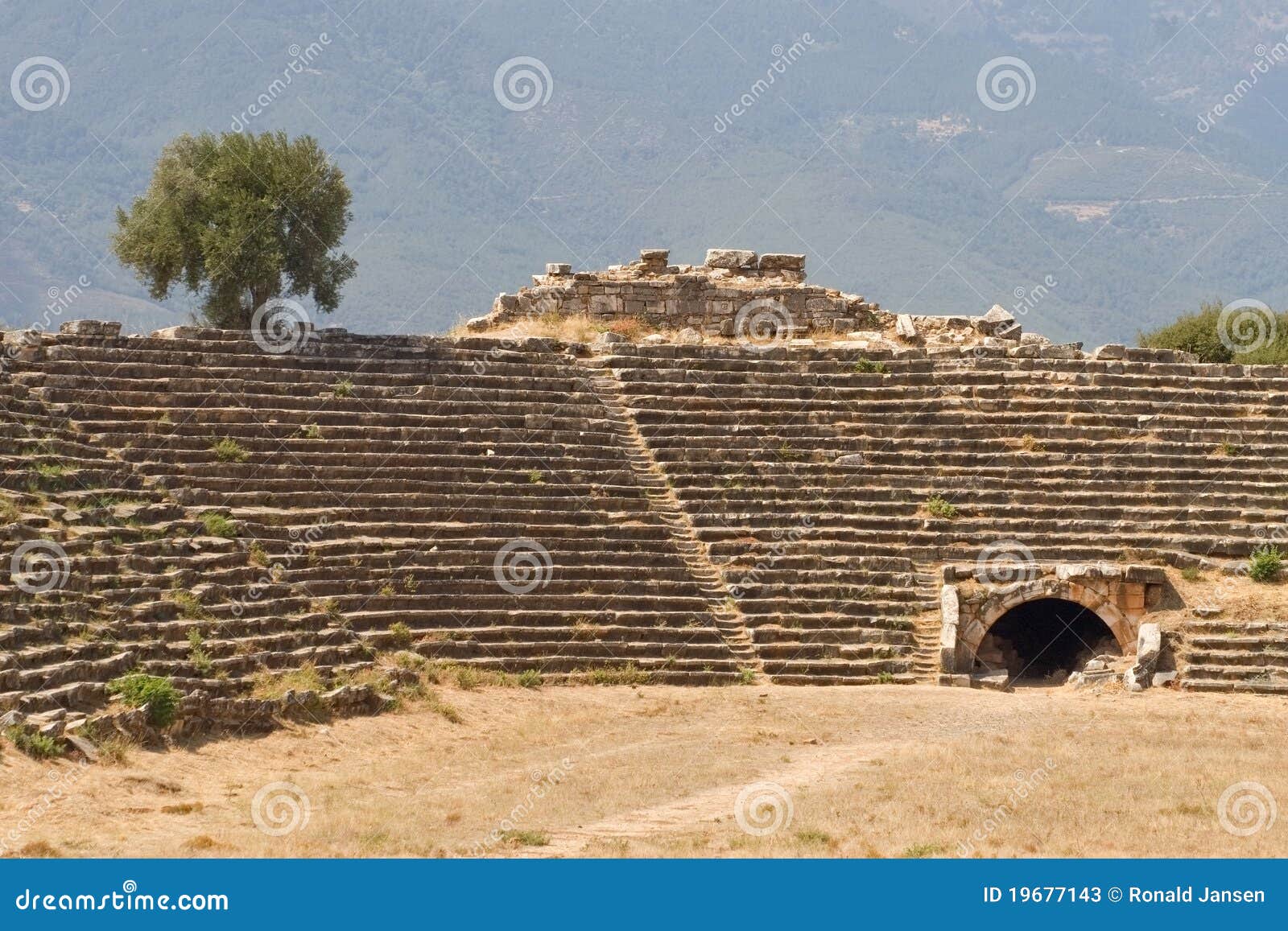 Arena pammekule Turkey stock image. Image of stair, ancient - 19677143