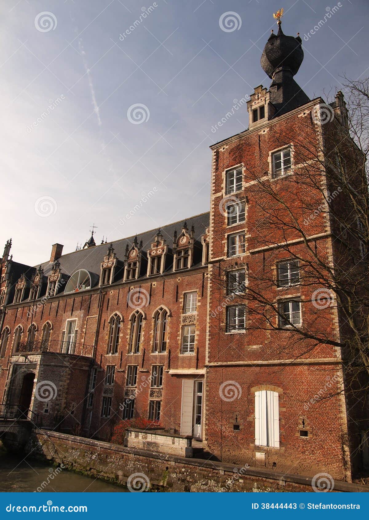 Arenberg Castle (Leuven, Belgium) Stock Image - Image of teau, tower ...