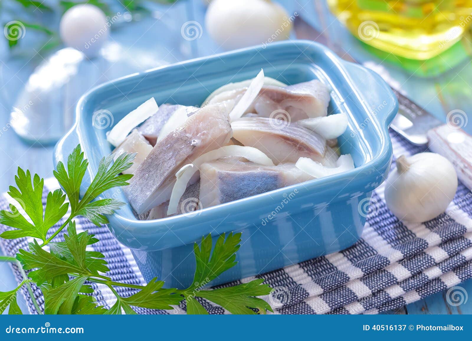 Arenques imagen de archivo. Imagen de plata, corte, cena - 40516137