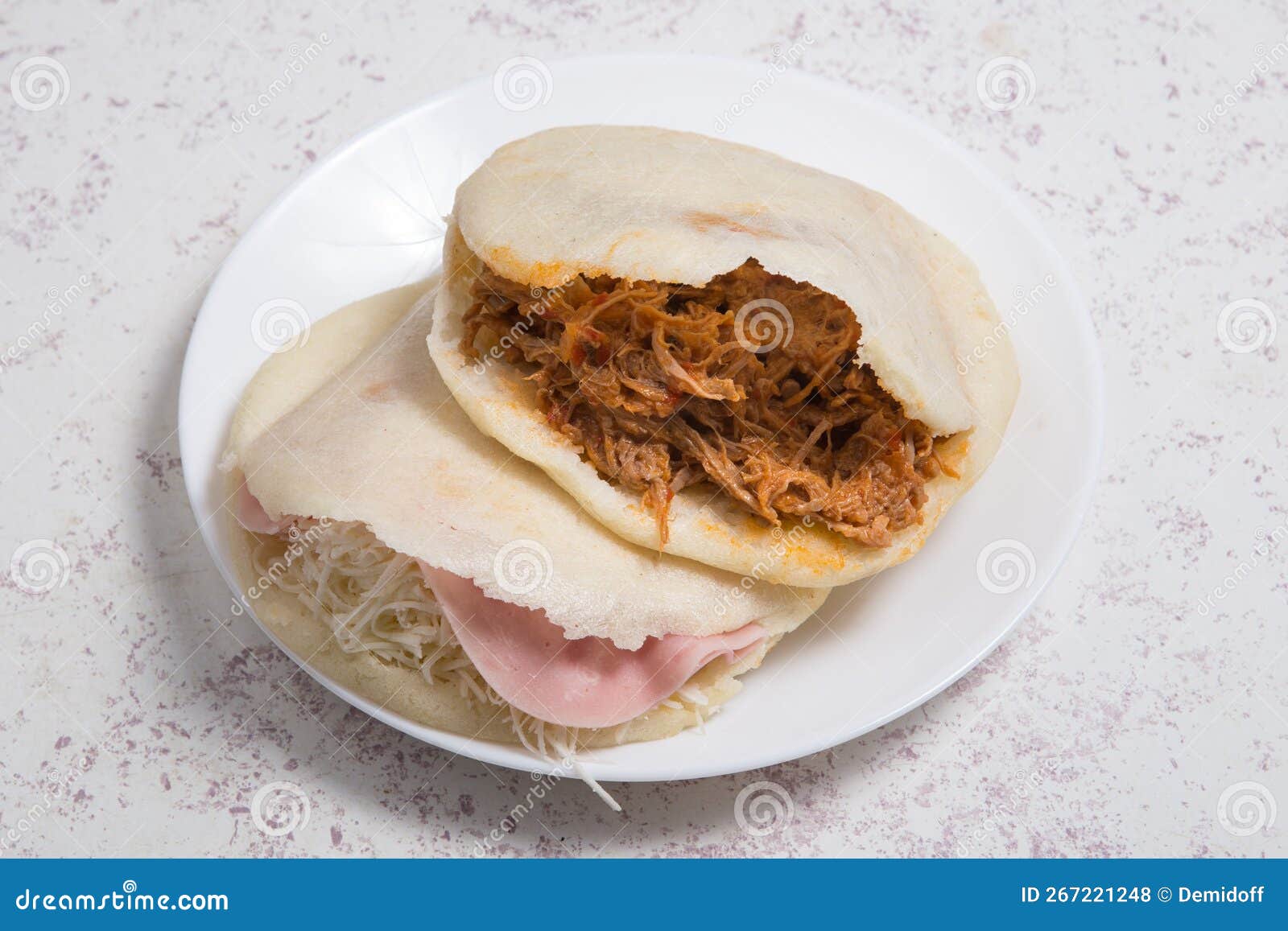 Arepas stock photo. Image of breakfast, home, flour - 267221248