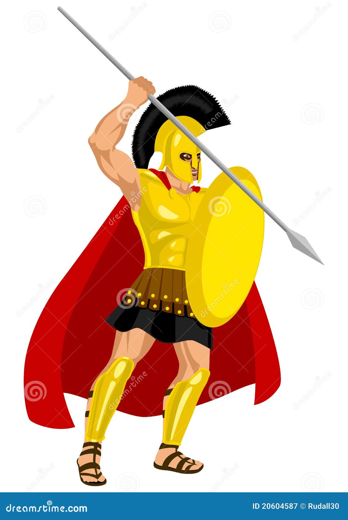 Ares: God Of War Stock Image | CartoonDealer.com #4082995