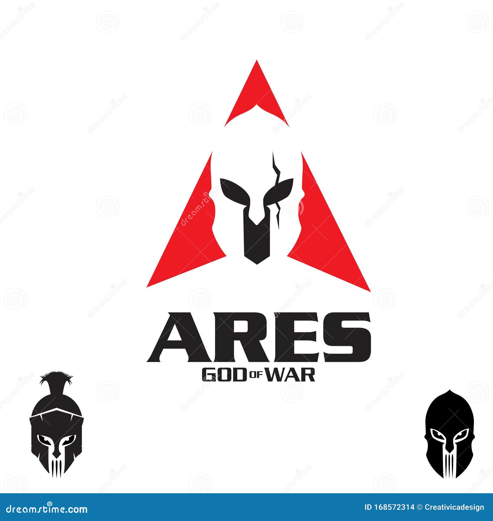 Ares Icon Cartoon Vector. Greek God | CartoonDealer.com #279299617