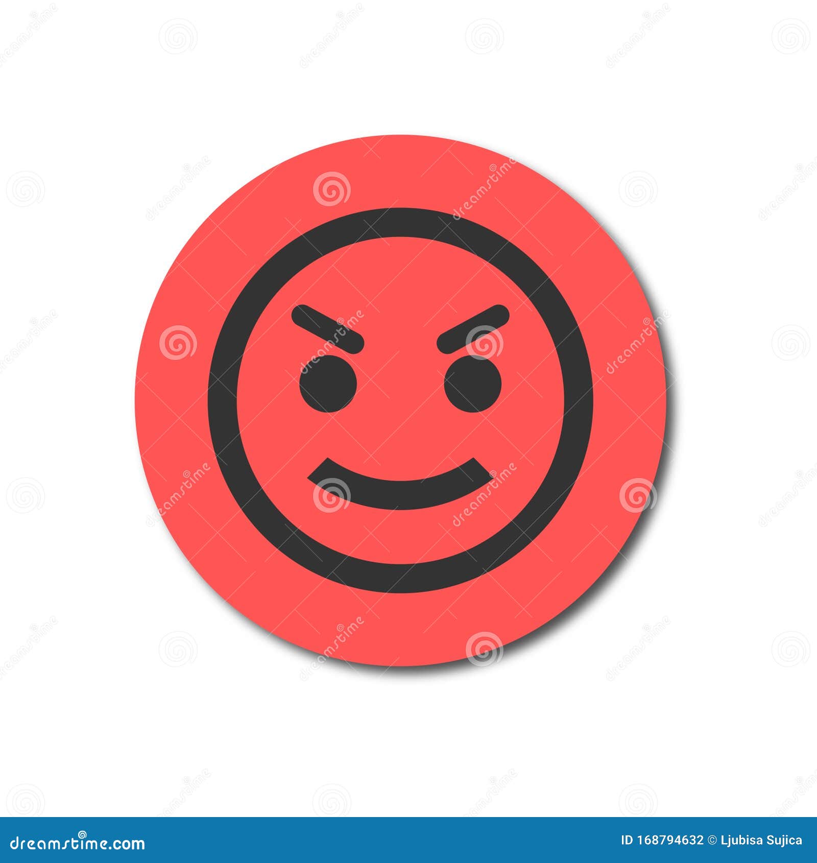 Arg emoji vektor illustrationer. Illustration av tecknad - 168794632