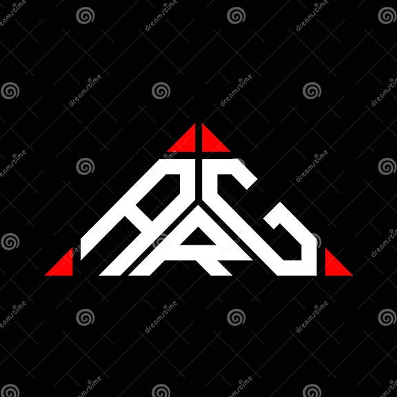 ARG Letter Logo Creative Design with Vector Graphic, ARG Simple and ...