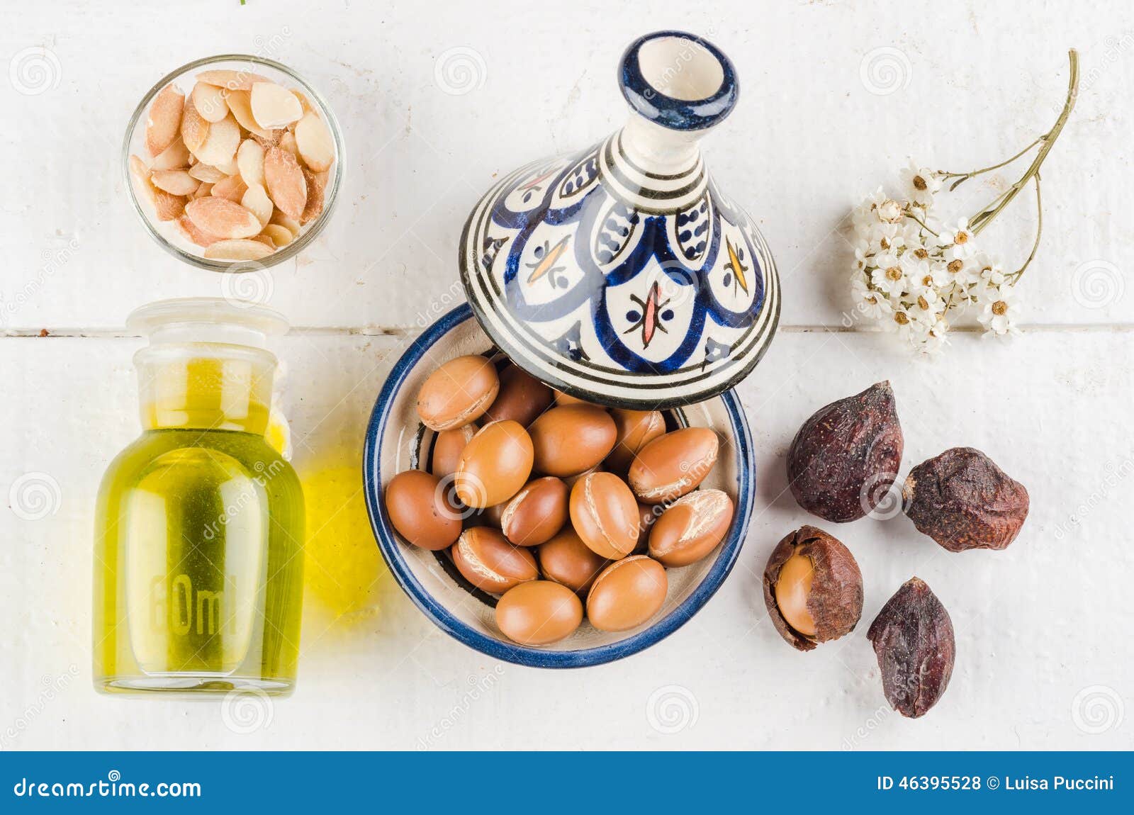 Argan Fruit in a Moroccan Tajine Stock Photo - Image of price, copy ...