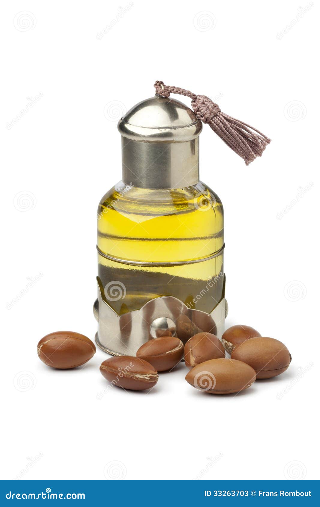 Argan oil and nuts stock image. Image of medicine, plant - 33263703