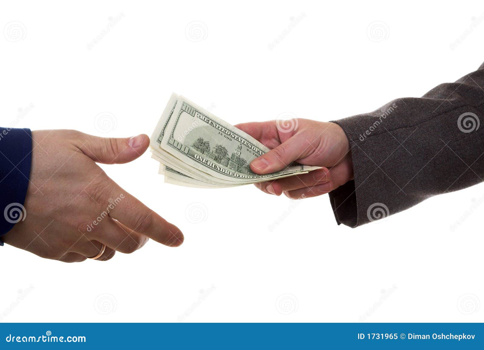 Argent de salaire image stock. Image du emploi, emprunt - 1731965