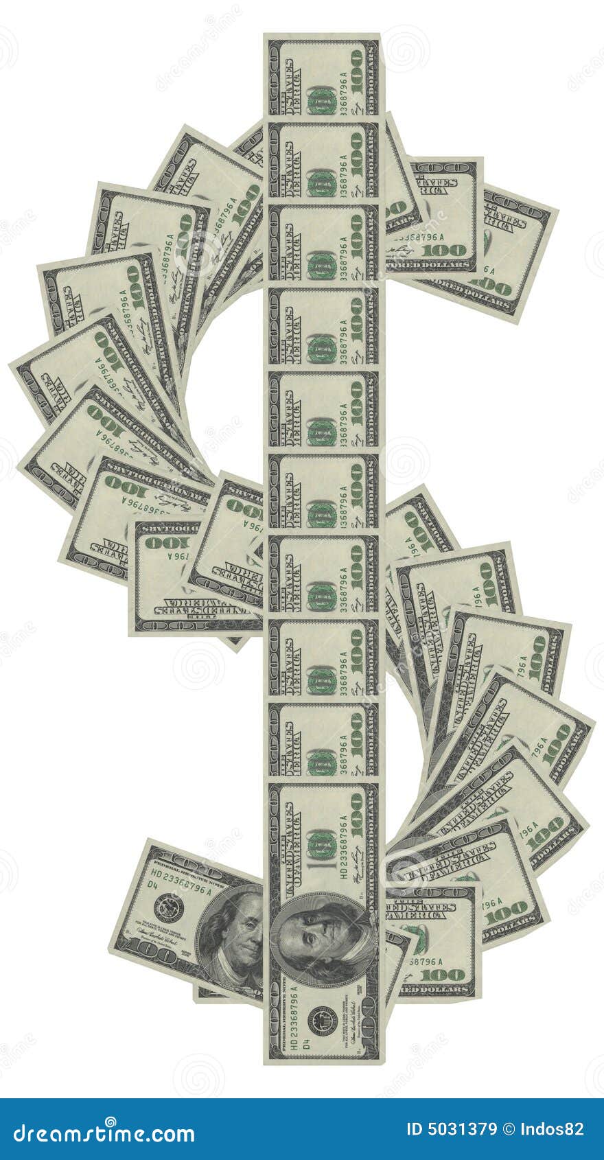 Argent de signes du dollar image stock. Image du dollar - 5031379