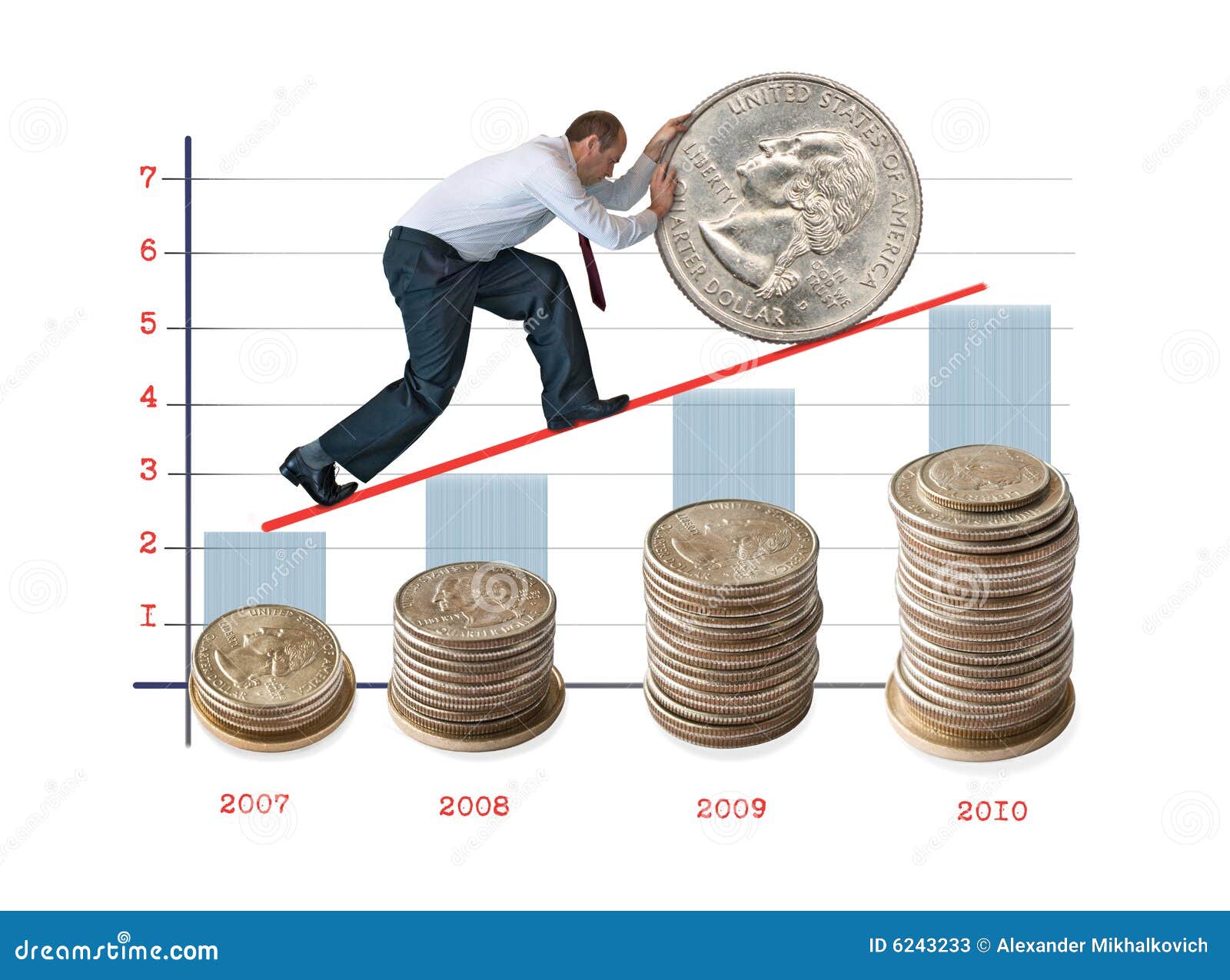 Argent Et Augmentation Du Capital. Image stock - Image du côté ...