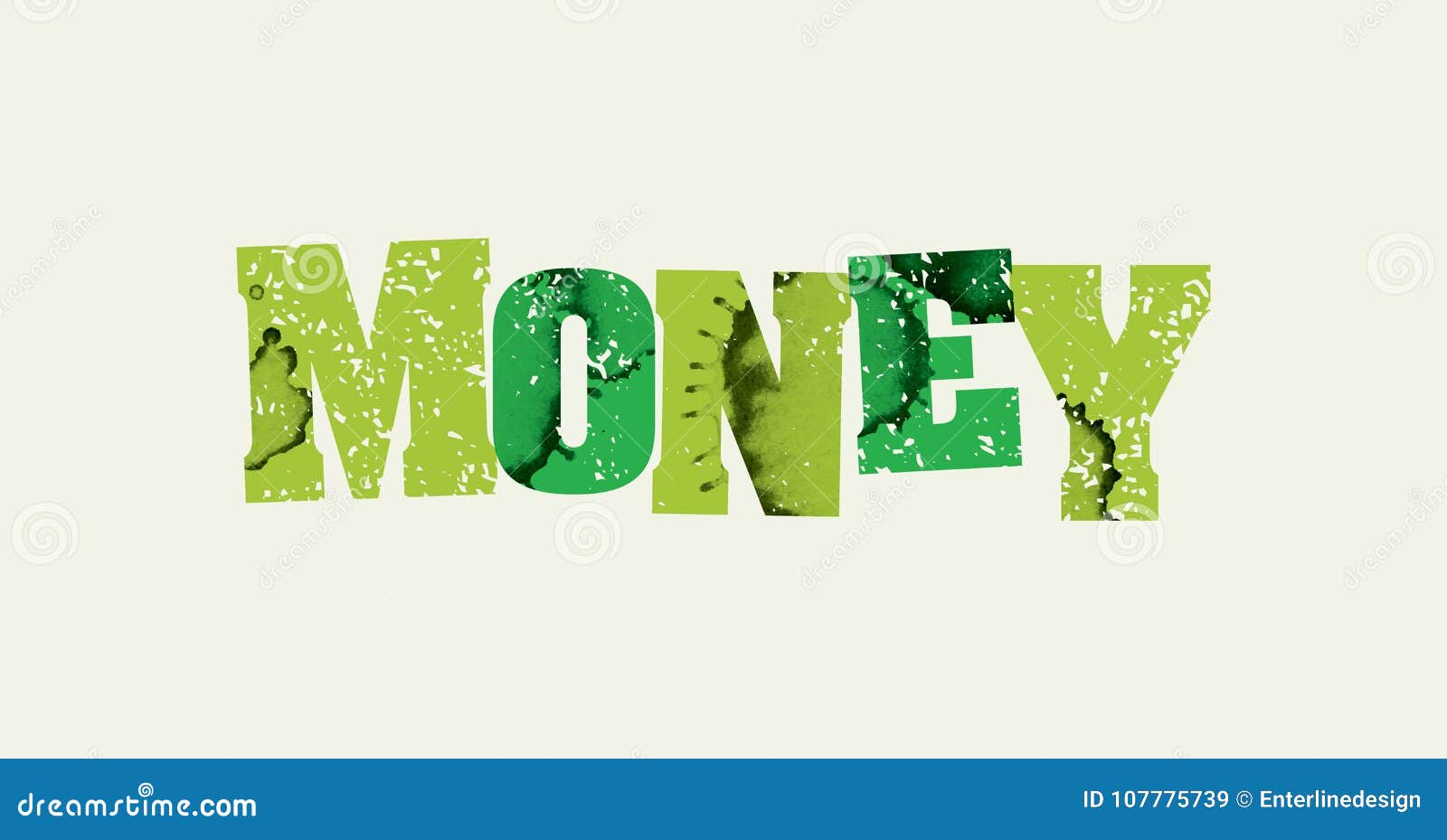 Argent Word Embouti Par Concept Art Illustration Illustration de ...