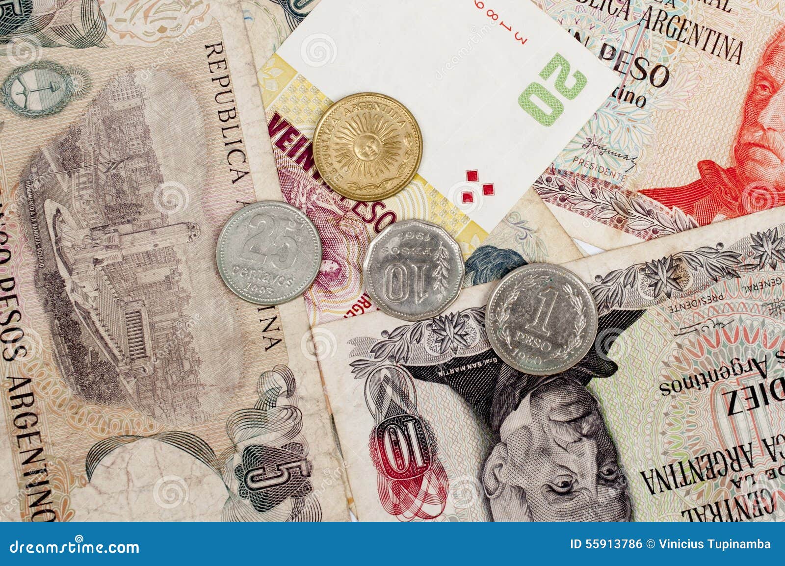 Argentina Currency stock photo. Image of money, texture - 55913786