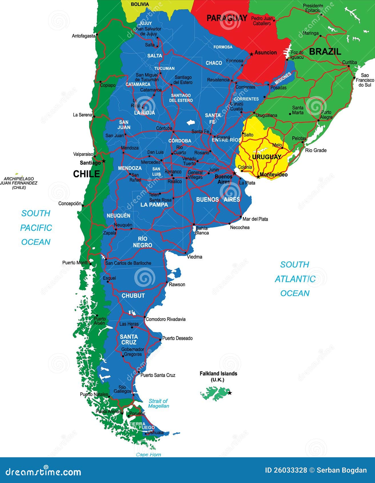 Corrientes Map Stock Illustrations – 180 Corrientes Map Stock ...