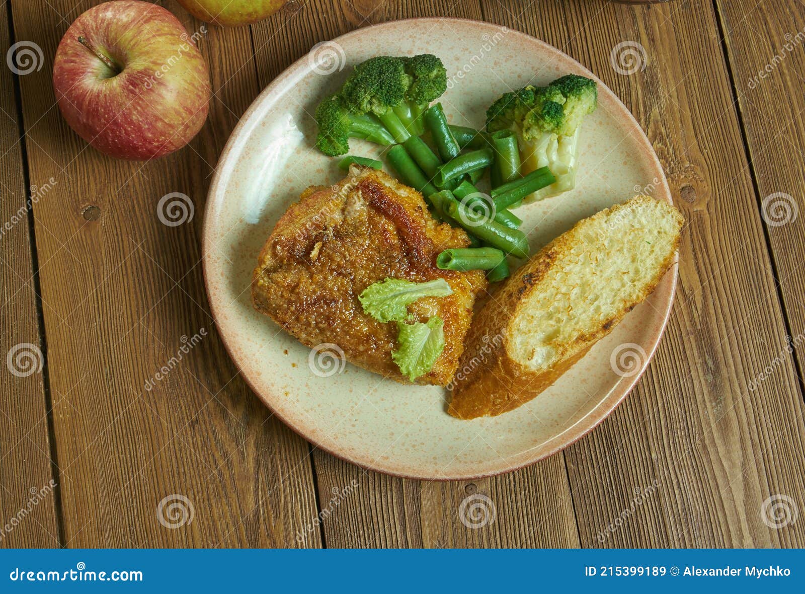 Argentina Milanesa De Peceto Stock Image - Image of breadcrumbs ...