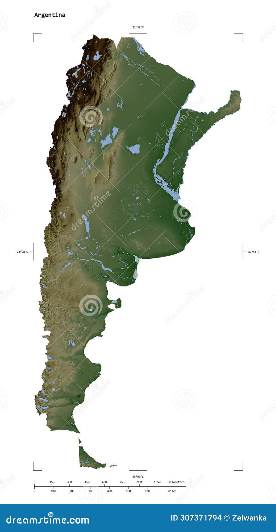 Argentina Shape on White. Pale Stock Illustration - Illustration of ...