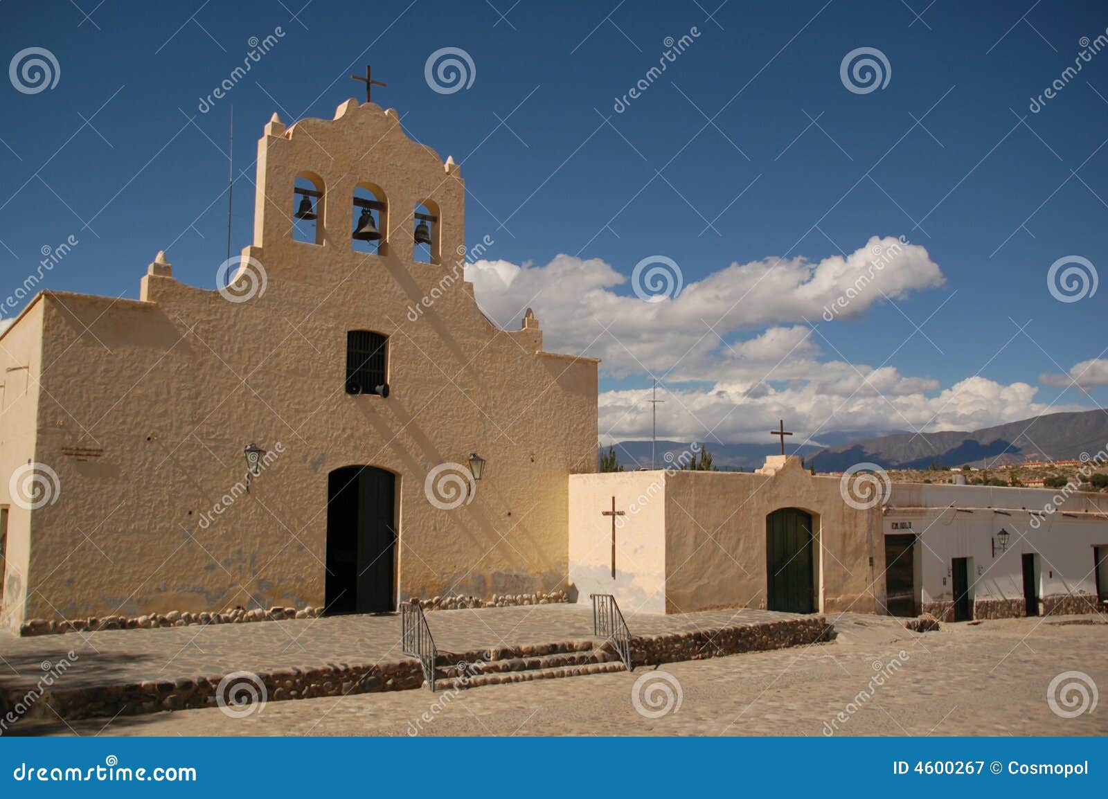 Argentina Sightseeing: Colonial Church in Cachi Stock Image - Image of ...