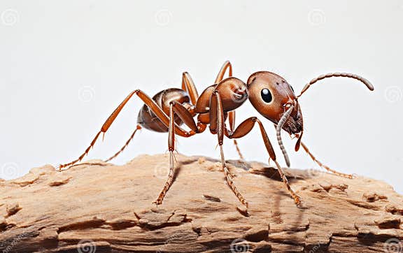 Argentine Ant on a See-through Surface Stock Image - Image of nature ...