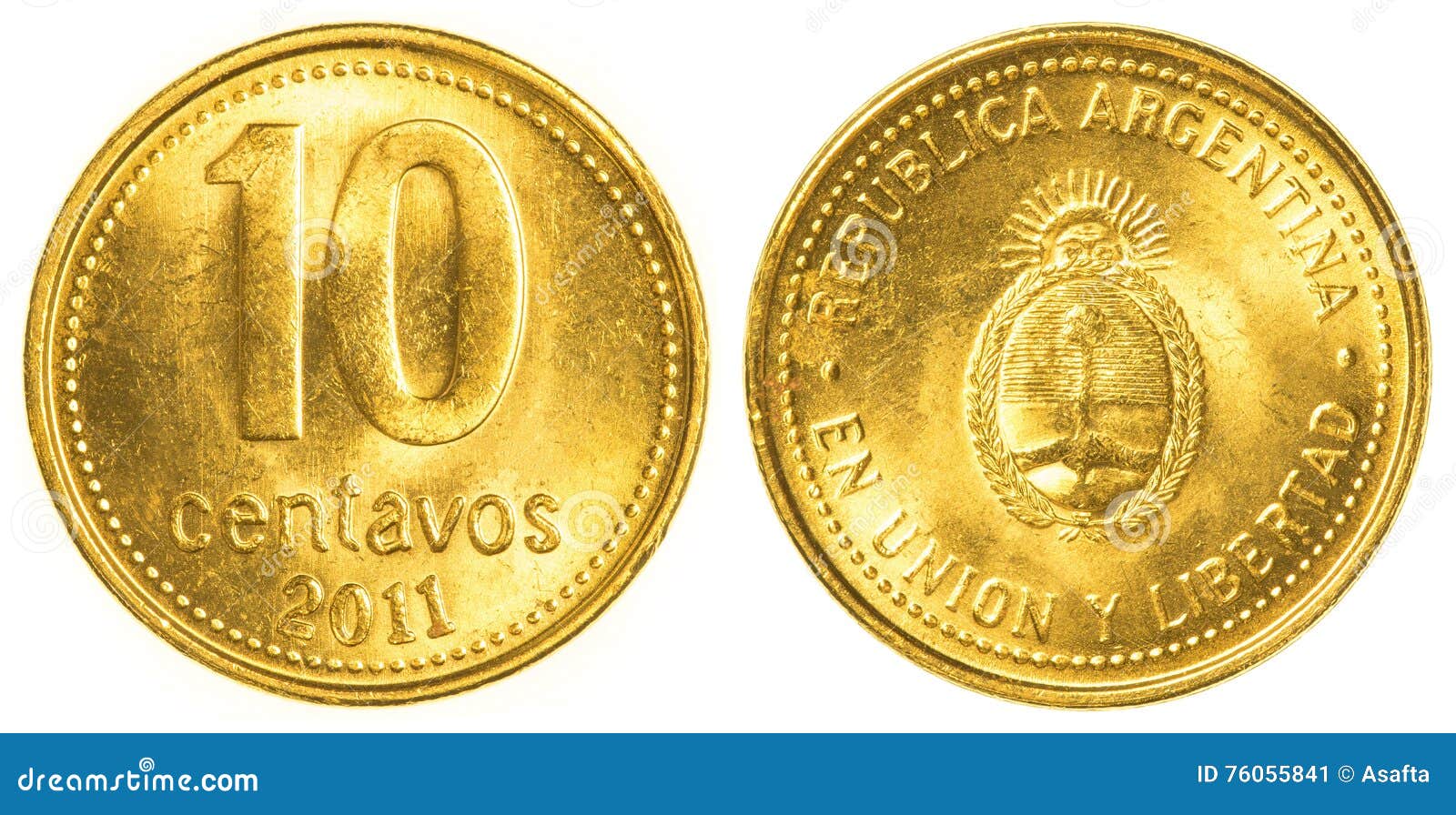 10 argentine centavos coin stock image. Image of currency - 76055841