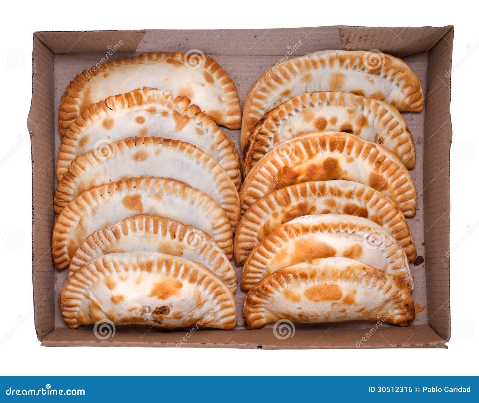 Argentinian Empanada Inside A Clay Oven In A Restaurant Stock Photo ...