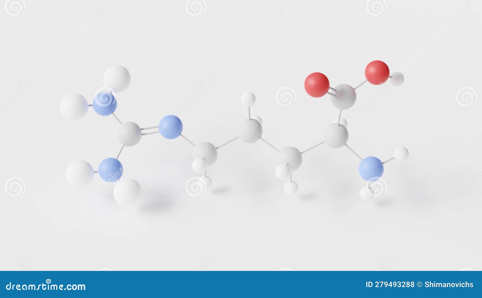 Arginine Molecule 3d, Molecular Structure, Ball And Stick Model ... Arginine Molecule 3d, Molecular Structure, Ball And Stick Model ...