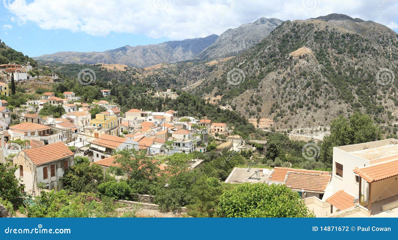 Argiroupolis Village, Crete Stock Photo - Image of town, lappa: 14871672