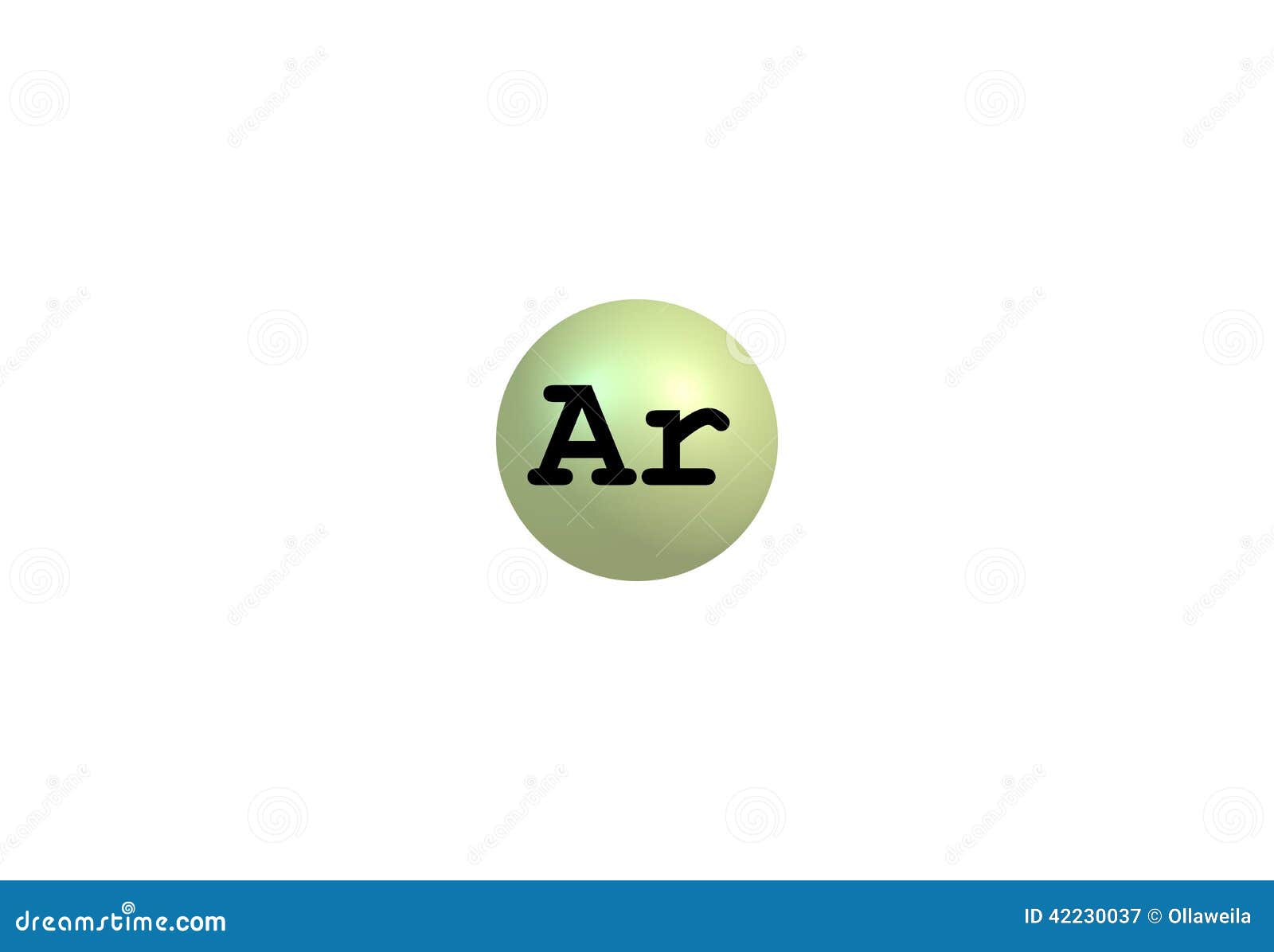 Argon Molecular Structure