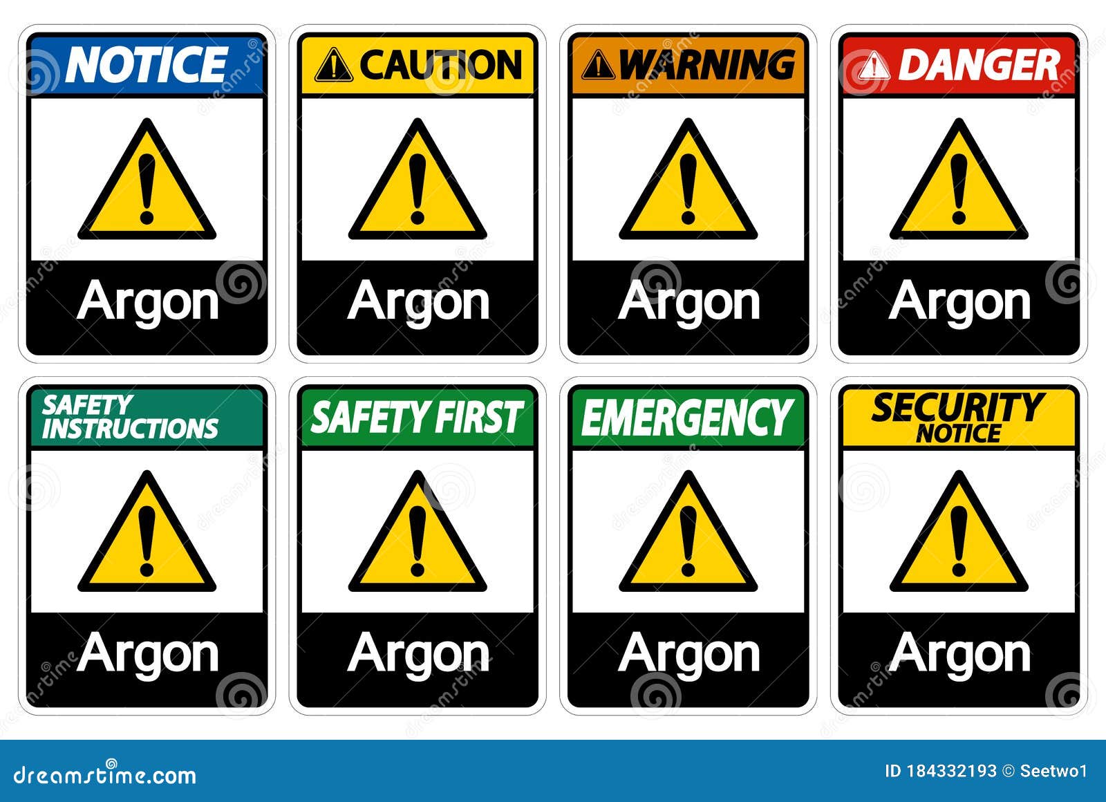 Argon Symbol Sign Isolate on White Background,Vector Illustration EPS ...