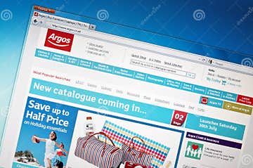 Argos.com editorial stock image. Image of close, hyperlink - 20512499