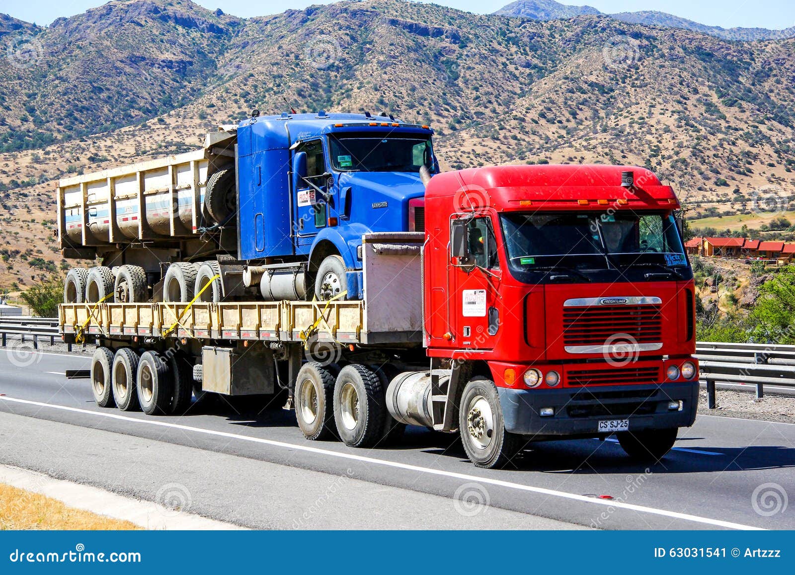 Argosy de Freightliner photo éditorial. Image du personne - 63031541