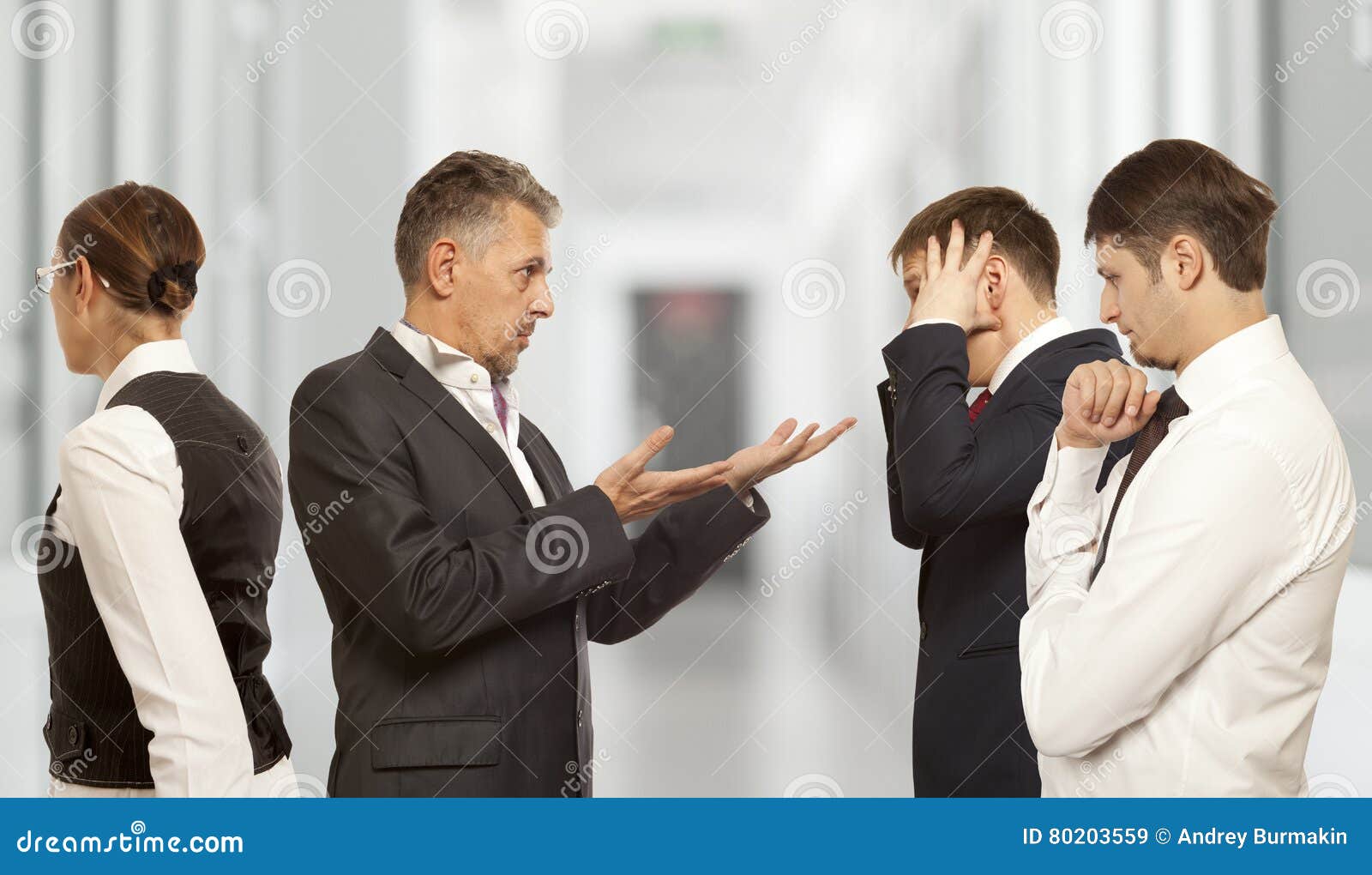 Arguing, Conflict, Business Concept Stock Image - Image of frustrated ...