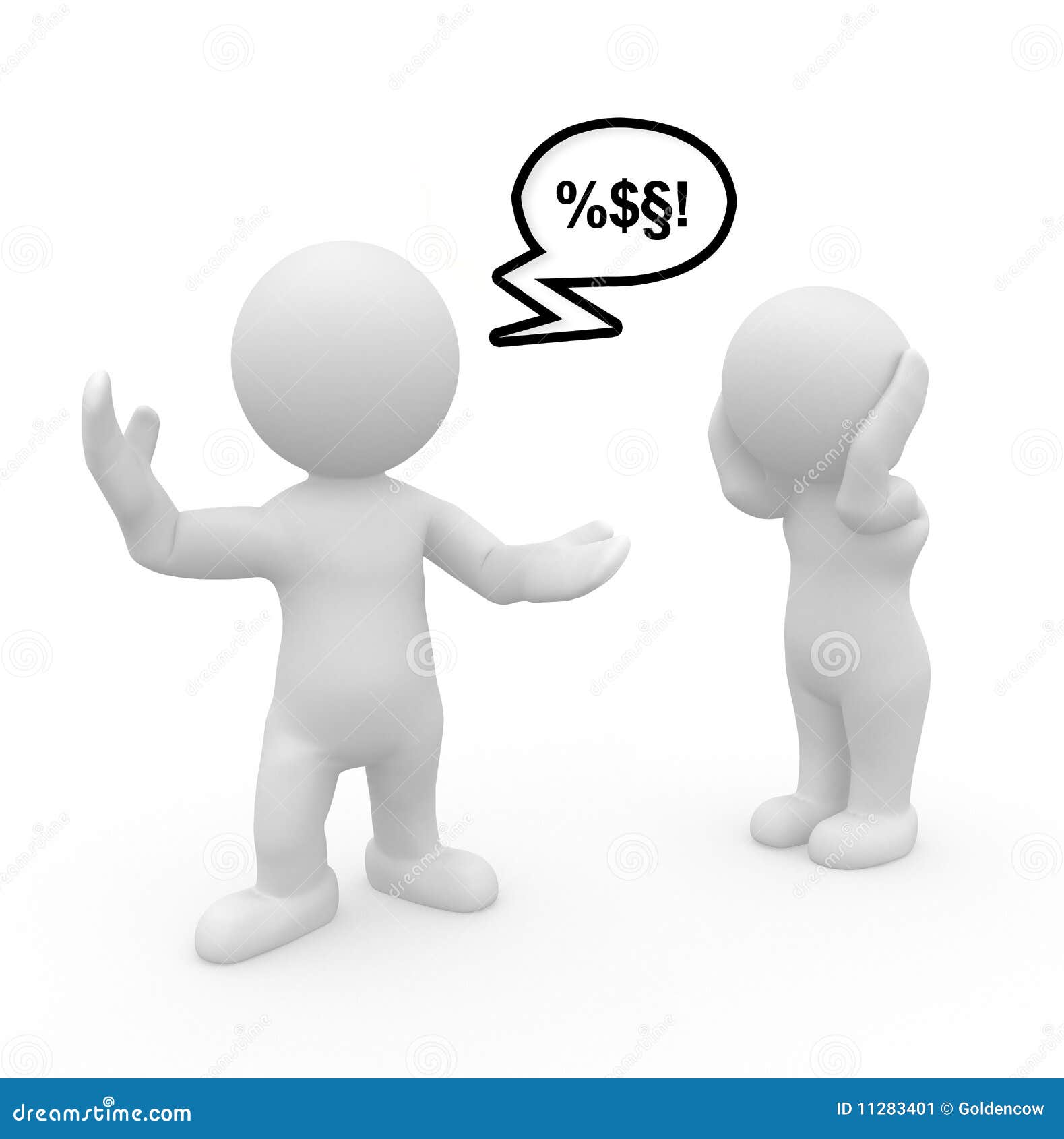 Argument stock illustration. Illustration of shape, cartoon - 11283401